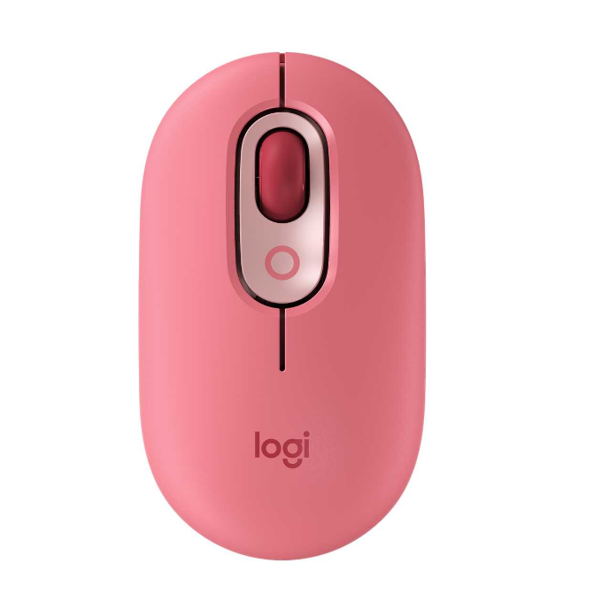 Беспроводная мышь Logitech POP Mouse Pink (910-006548)