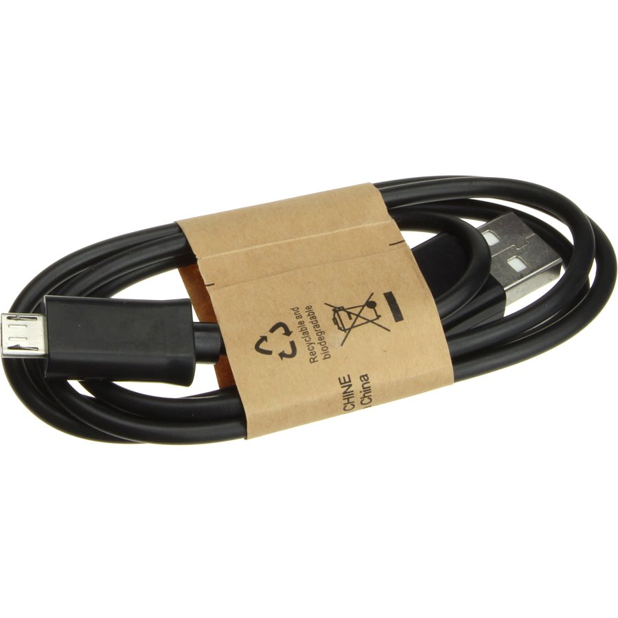 Кабель Radiosfera USB - micro USB 0.8 м, черный