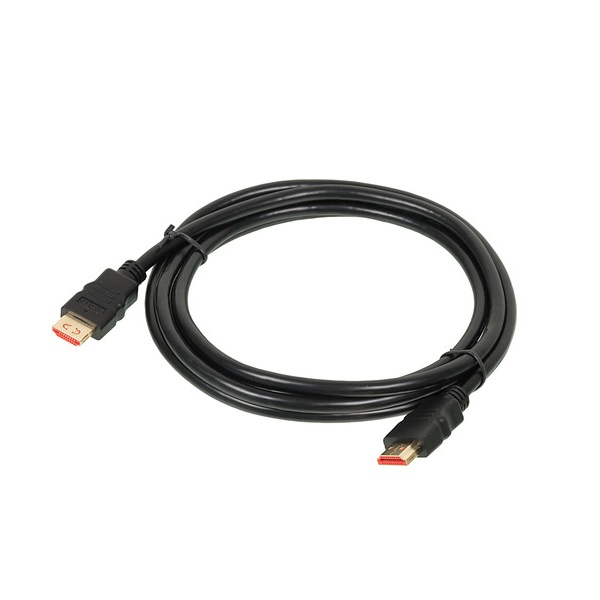Кабель BURO HDMI - HDMI 2м Black (HDMI-V1.4-2MC)