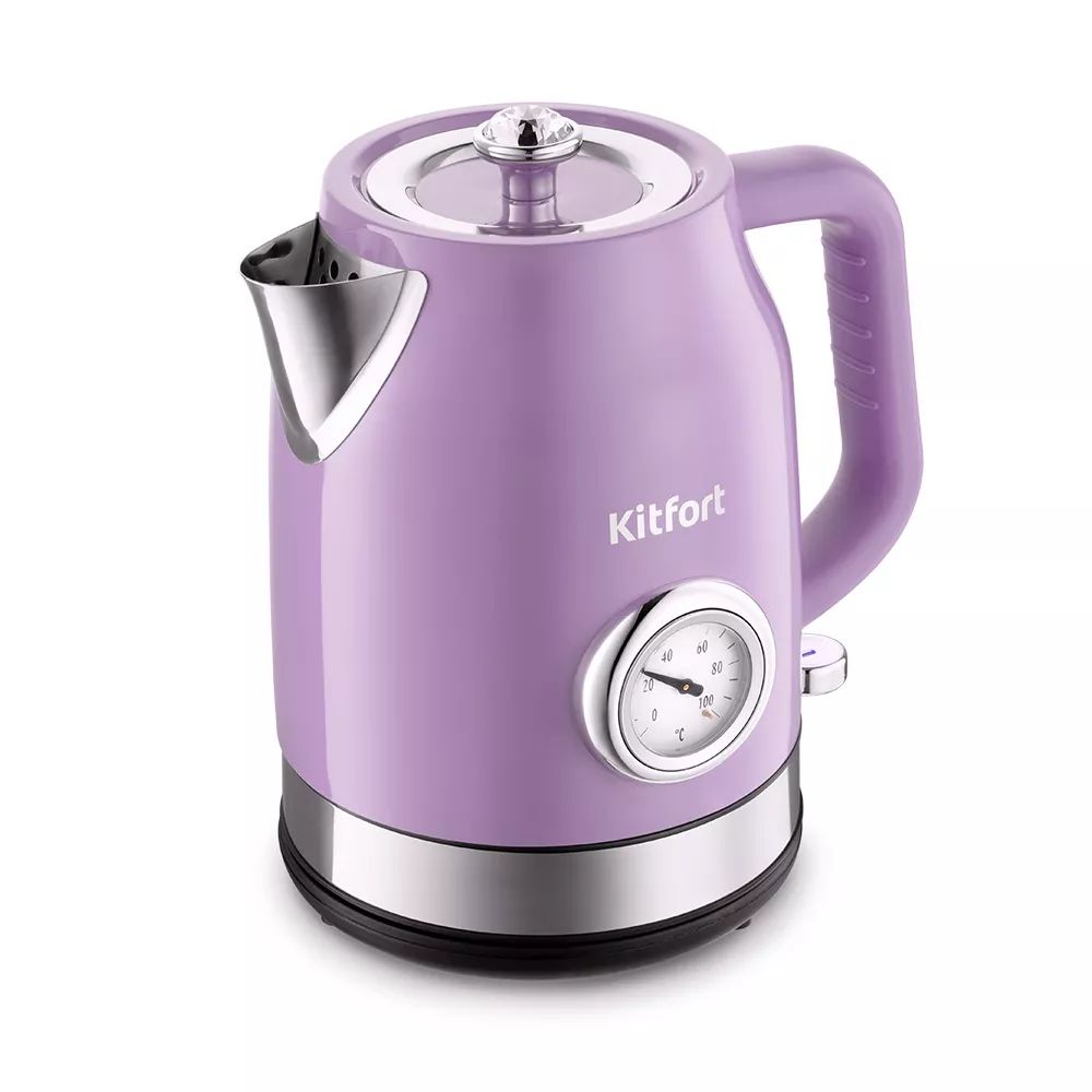 Чайник электрический KITFORT KT-6147-1 1.7 л фиолетовый