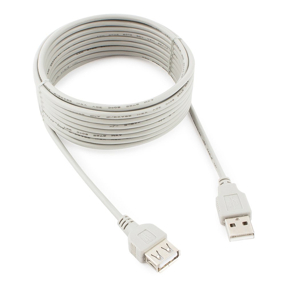 Кабель Gembird USB A-USB B вилка-вилка м CC-USB2-AMAF-15_