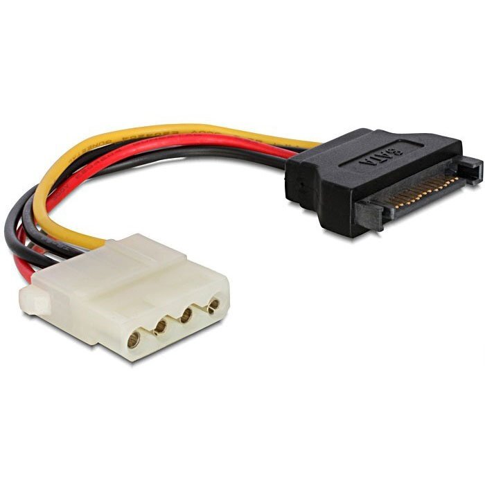 Кабель Cablexpert Molex-SATA 15 pin вилка-вилка м CC-SATA-PS-M_