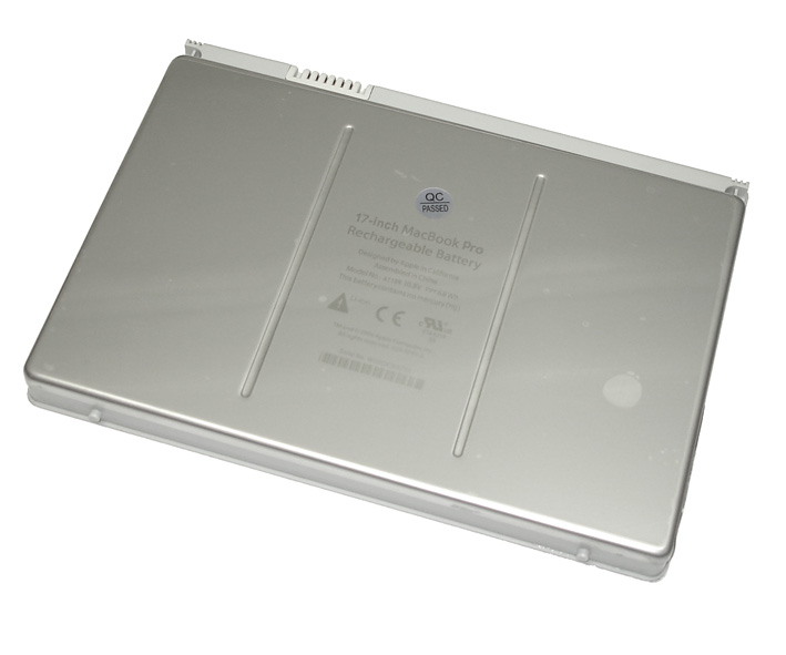 Аккумуляторная батарея для ноутбука Apple MacBook Pro 17-inch A1189 68Wh серебристая