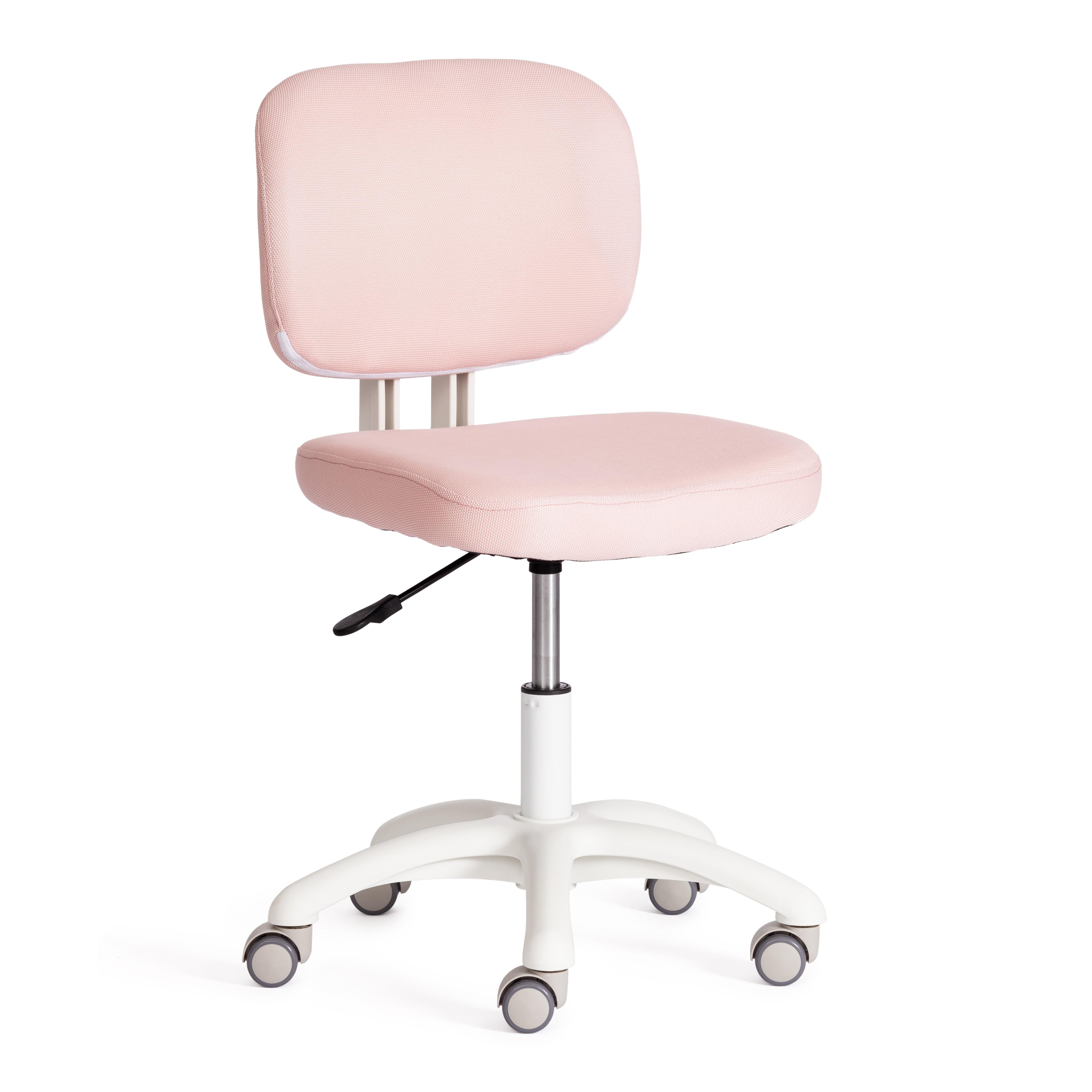 Кресло компьютерное TetChair Junior на колесиках для школьника, розовый