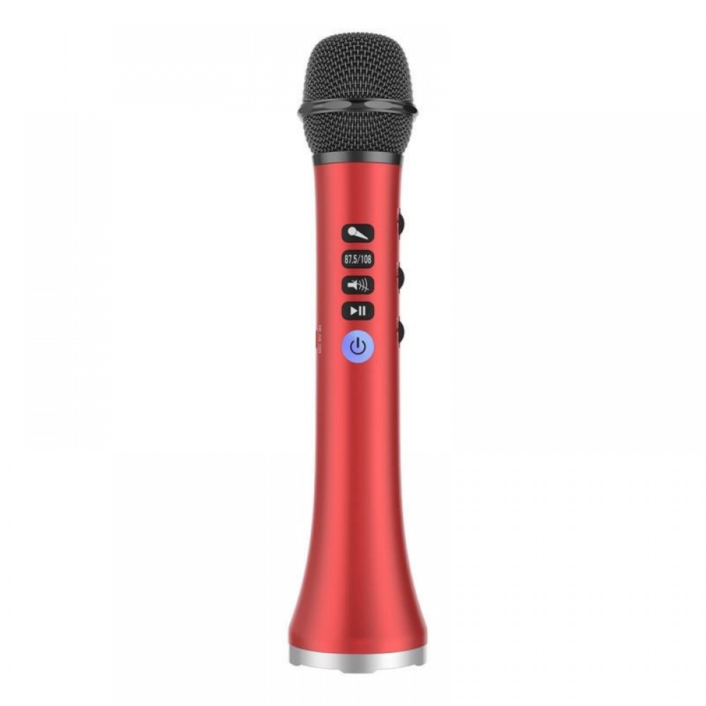 Караоке-микрофон L-698 15W, красный