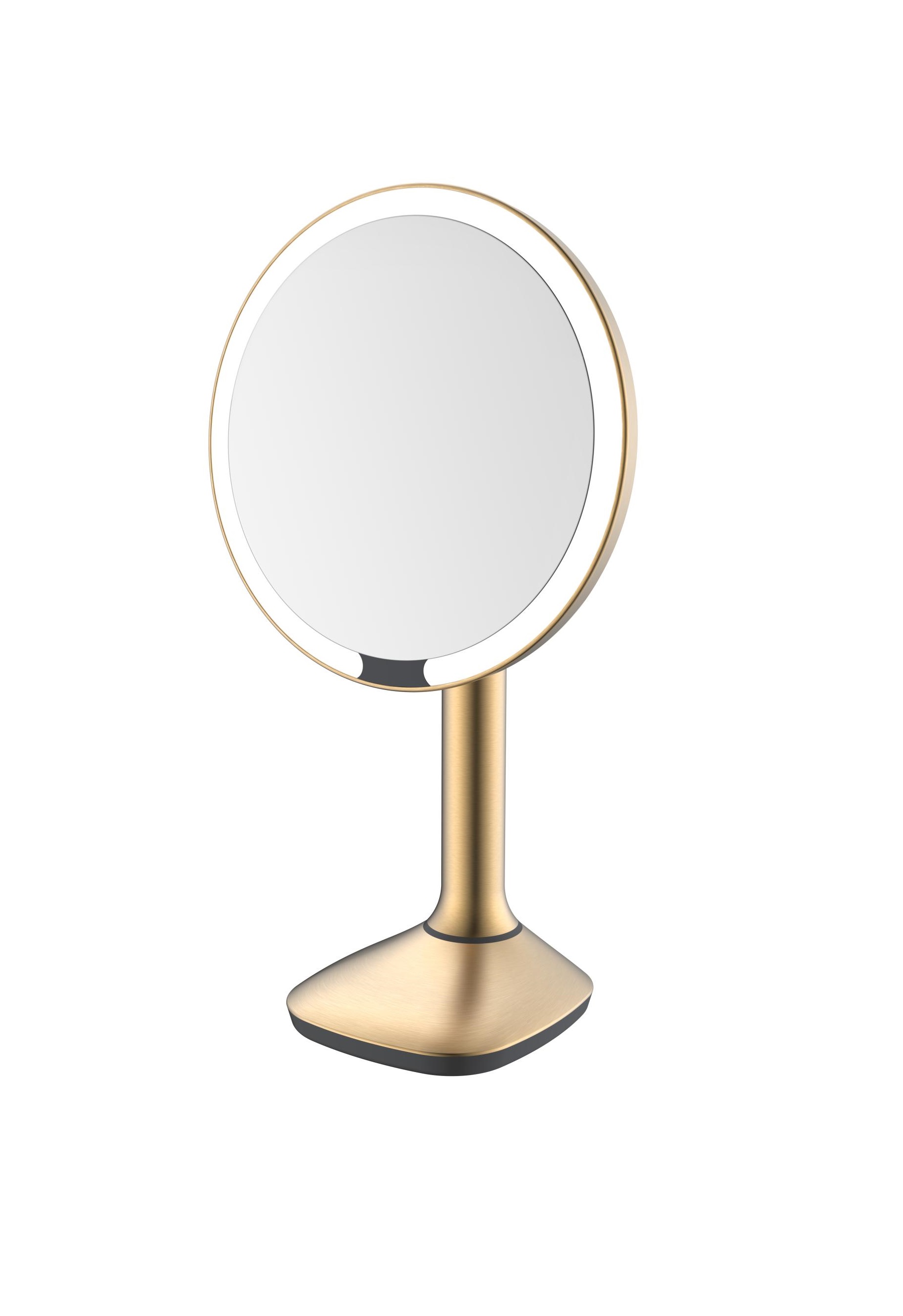 Зеркало настольное косметическое с увеличением 5х Savol JAVA S-M8888LB золотистый
