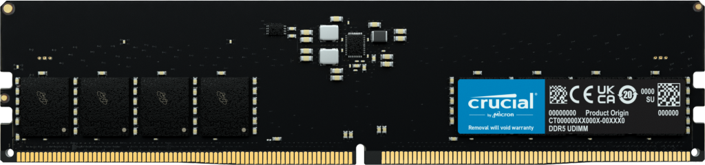 Оперативная память Crucial 16Gb DDR5 4800MHz (CT16G48C40U5)
