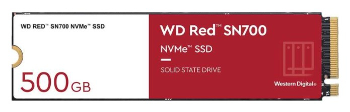 SSD накопитель WD Red SN700 M.2 2280 500 ГБ (WDS500G1R0C)