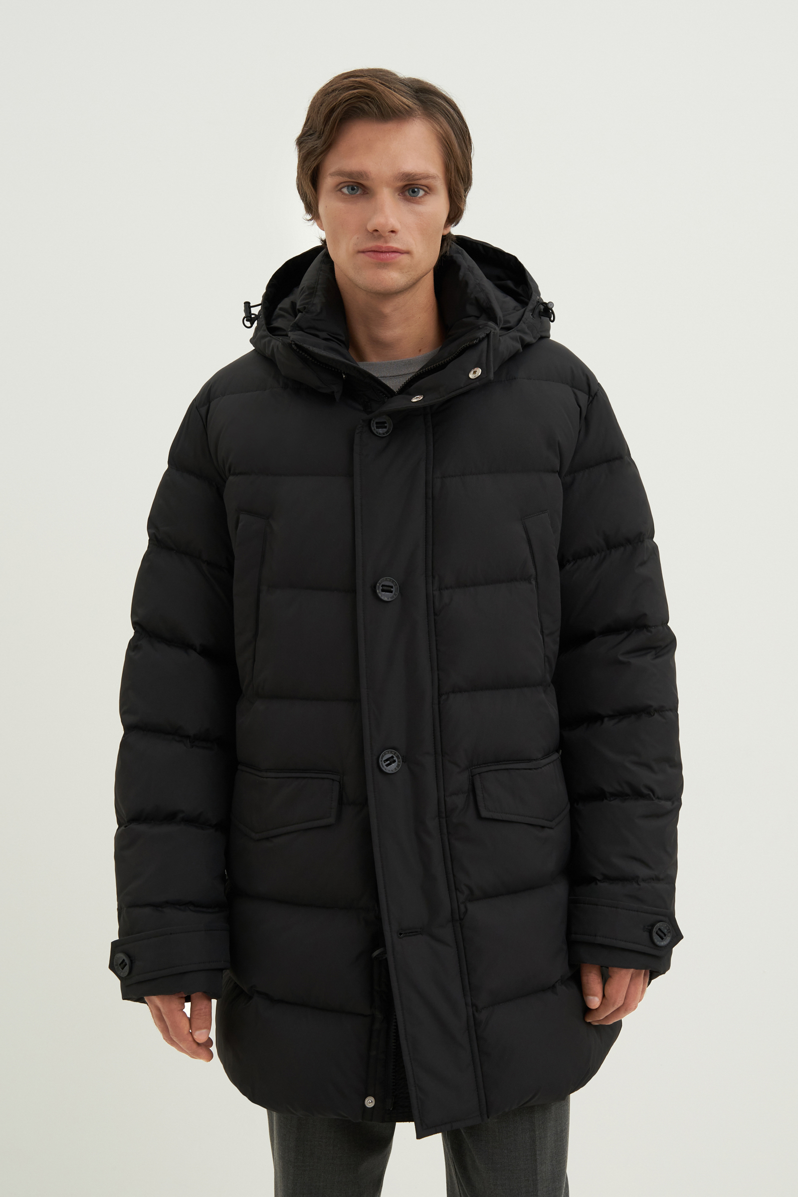 Куртка мужская Finn Flare FAD21057 черная XL