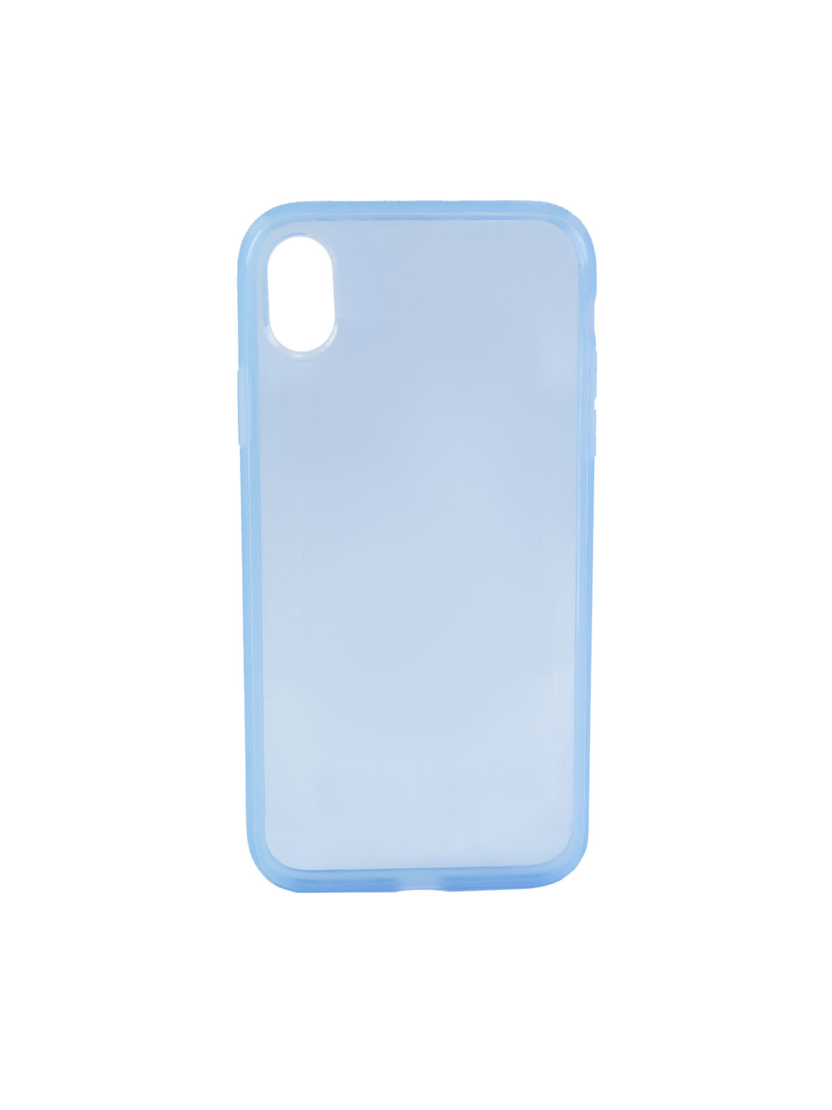 Противоударный силиконовый кейс LuxCase, Синий защитный бампер для Apple iPhone Xr, 61016