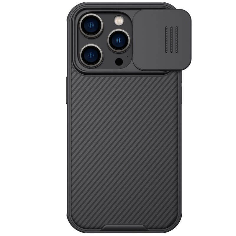 Чехол Nillkin CamShield Pro Case для iPhone 14 Pro с защитой камеры (черный)