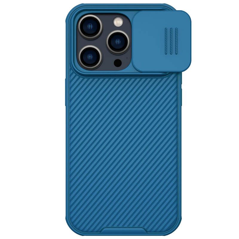Чехол Nillkin CamShield Pro Case для iPhone 14 Pro с защитой камеры (синий)
