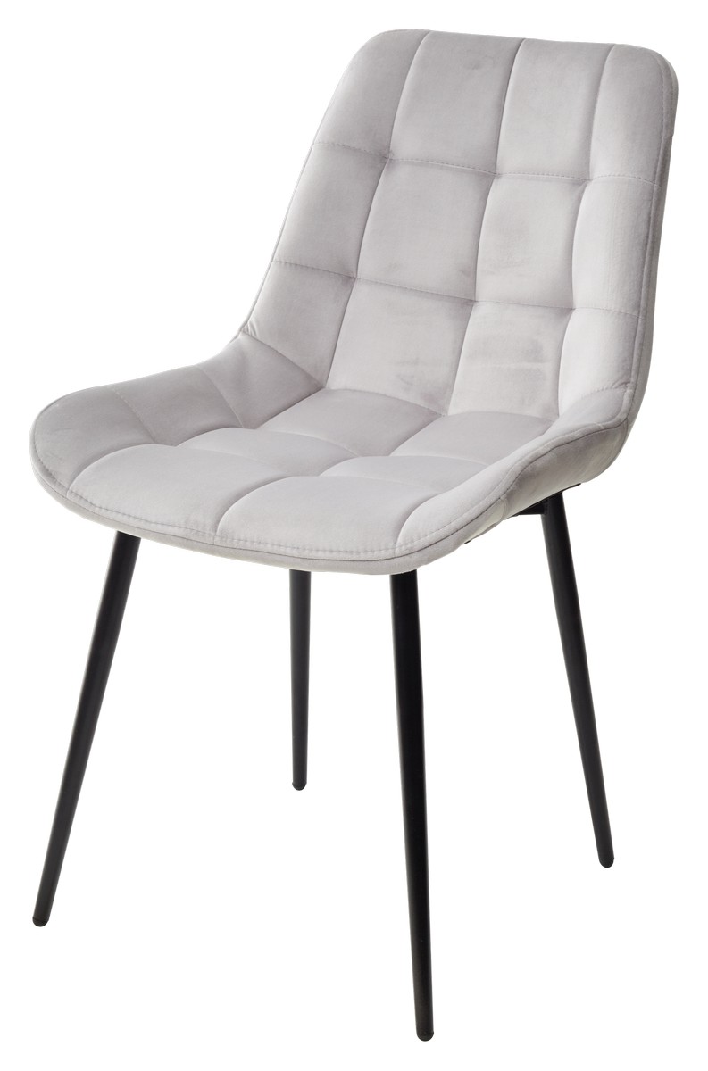 Комплект стульев 4 шт. M-City Хофман 688M04191, серый/черный