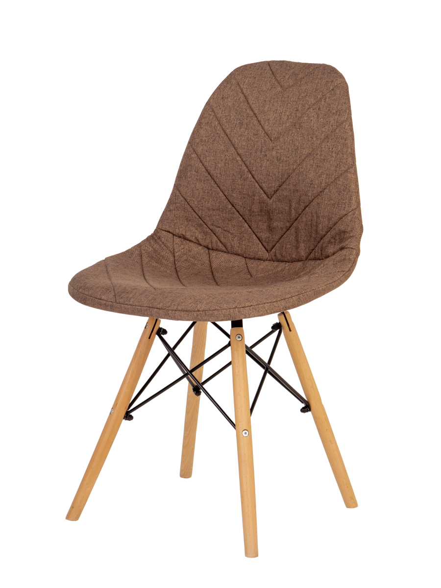 Чехол LuxAlto на стул со спинкой Eames, Aspen, Giardino, Коричневый, 4 шт. (11543)