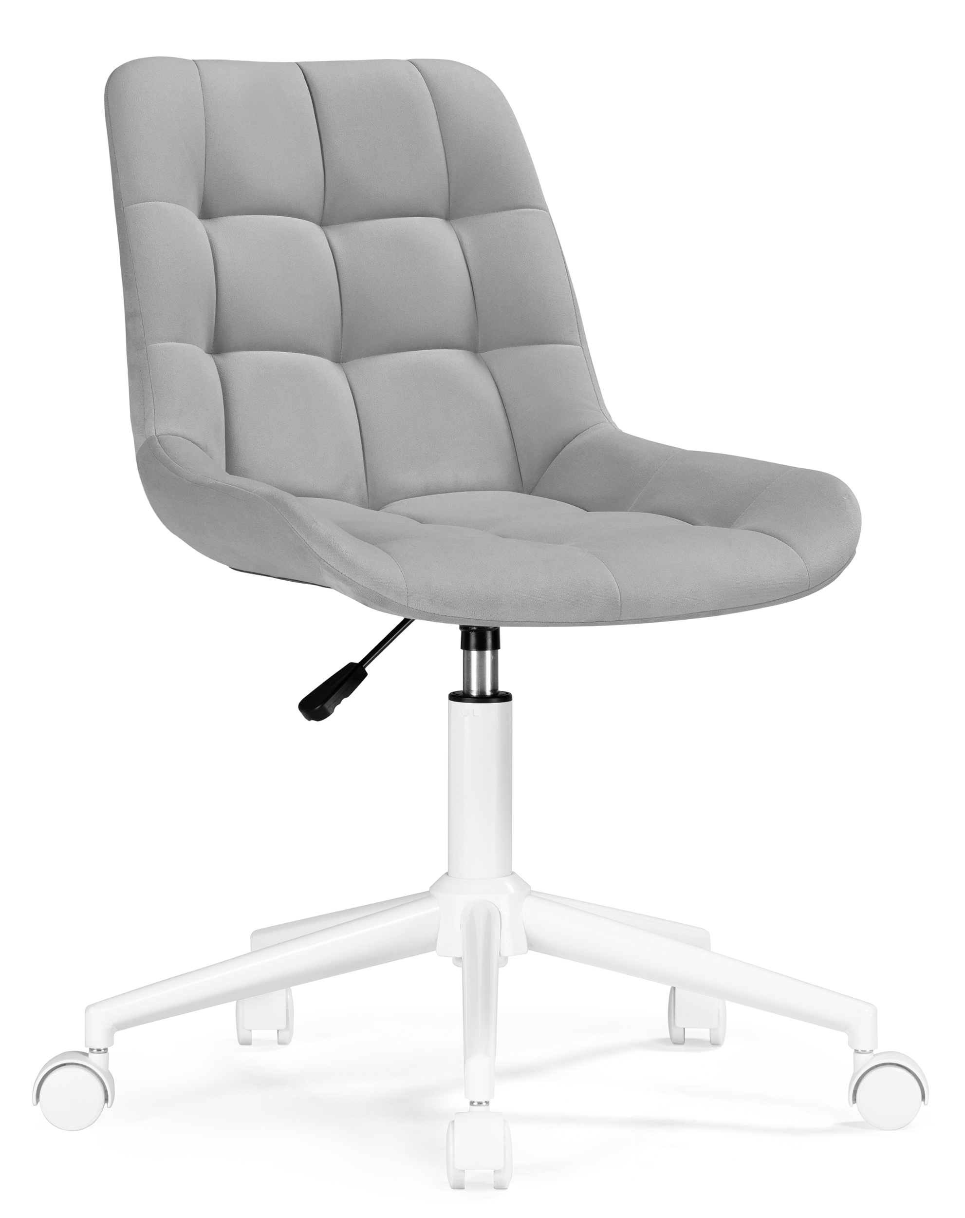 Компьютерное кресло Мебельные решения Честер, светло-серый / белый