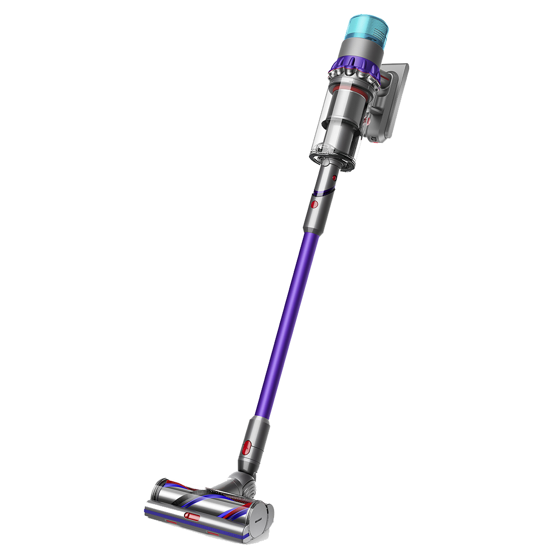 Пылесос Dyson SV23 серебристый, фиолетовый