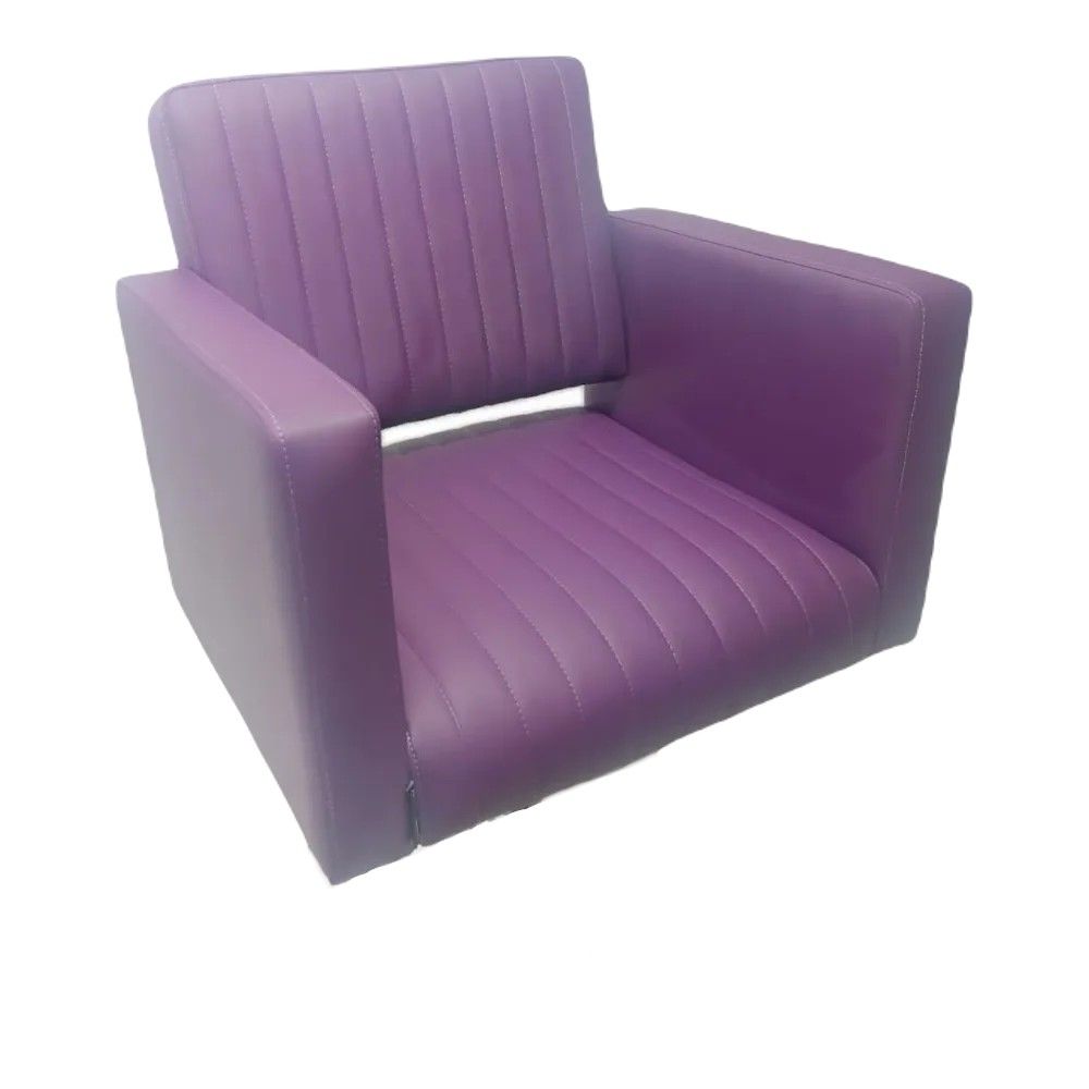 Парикмахерское кресло Мебель Бьюти Фьюжн фиолетовый 65х50х57
