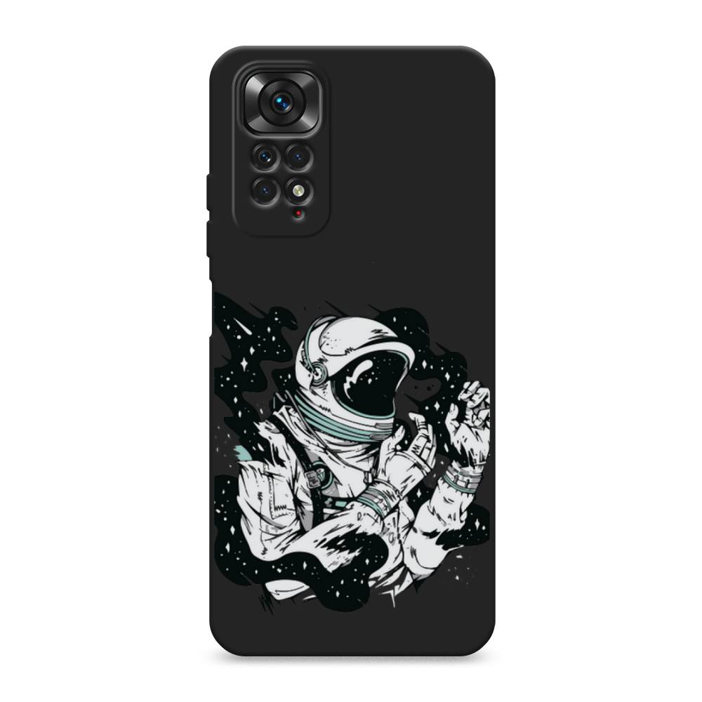 Чехол Awog  на Xiaomi Redmi Note 11 4G / Сяоми Редми Нот 11 4G "Космонавт арт"