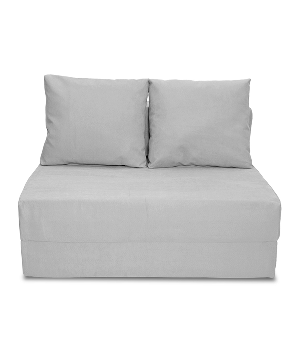 Диван-кровать бескаркасный WowPuff Окта 260252030061, 80x100x120 см, Серый