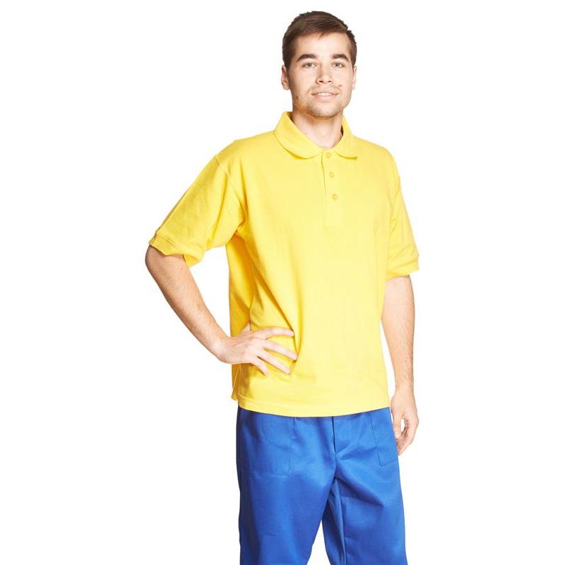Рубашка рабочая NoBrand 348309-K желтый S