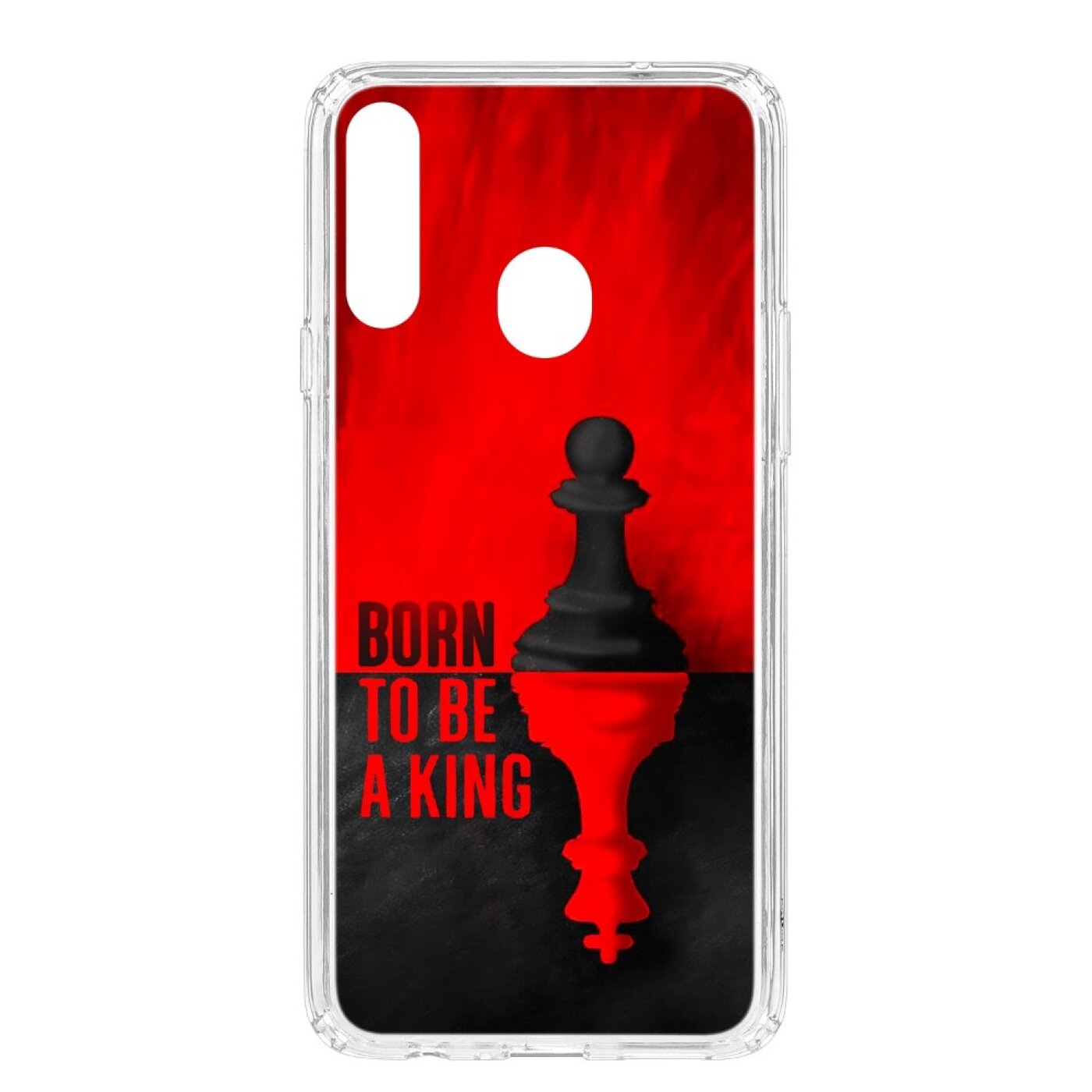 Чехол на Samsung Galaxy A20S Kruche Print Born to be a King
