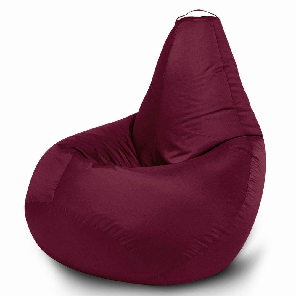 Кресло мешок груша XL Компакт, оксфорд, бордо
