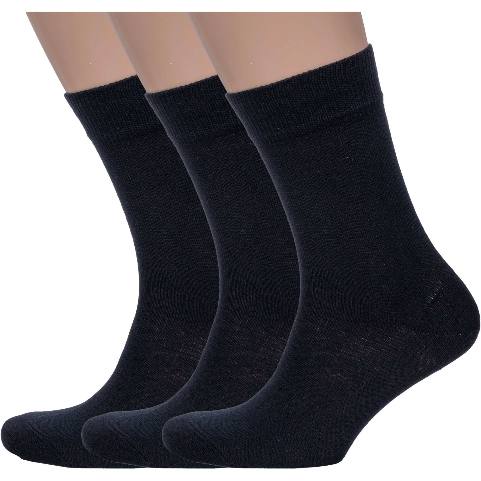 Комплект носков мужских VASILINA 3-6С3141 черных 27