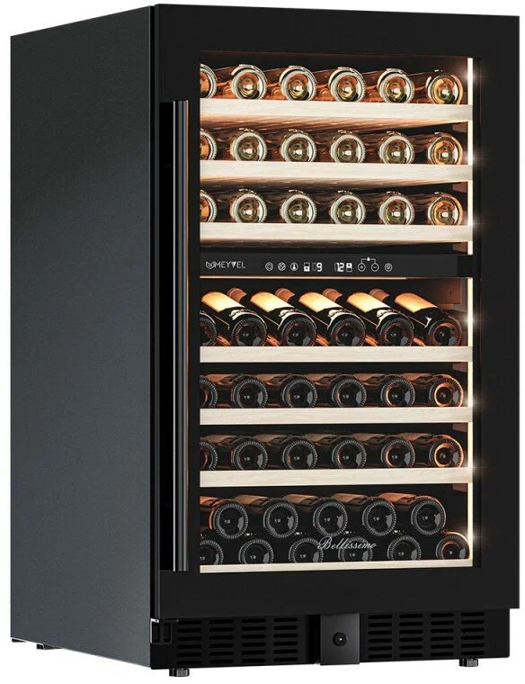 Встраиваемый винный шкаф Meyvel MV77PRO-KBT2 черный