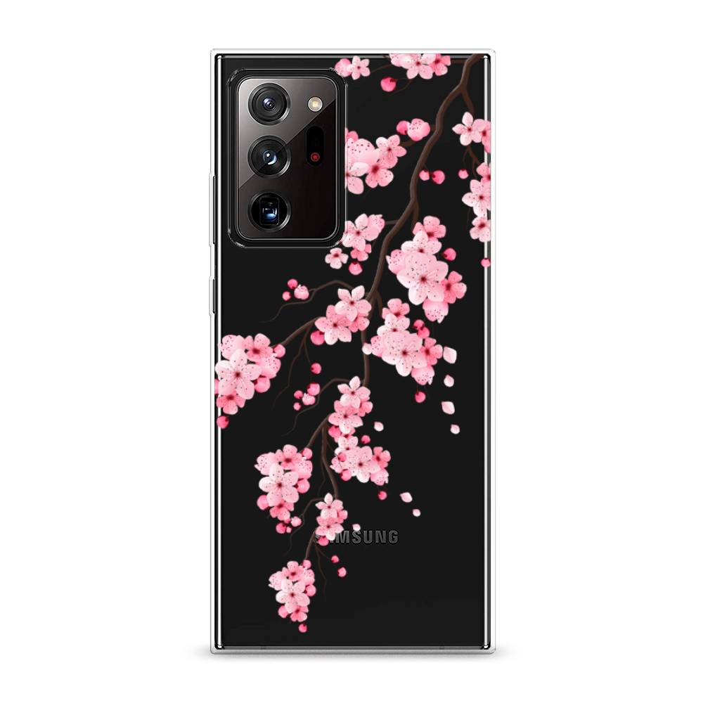 Чехол Awog на Samsung Galaxy Note 20 Ultra / Самсунг Note 20 Ultra "Розовая сакура"